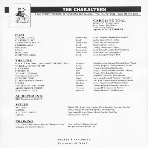 Caroline Toal - RES-2 | PDF