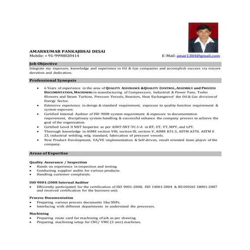 Amar Resume | DOCX