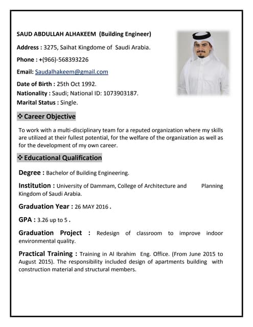 Usman Cv with Pik | PDF
