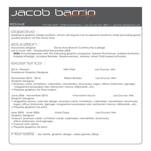 JB_resume_2015 | PDF