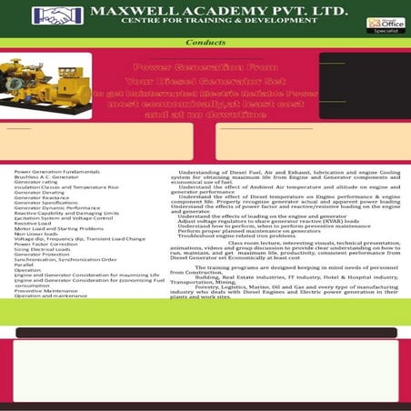 006.GENSET TRAINING | PDF