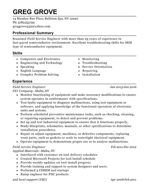 David Hingle's RESUME | PDF