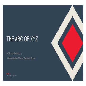 THE ABC OF XYZ | PPT