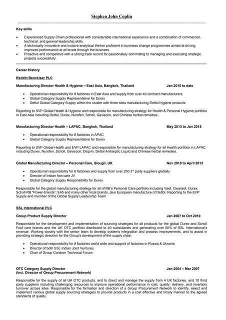 Cv mads juhl (english) | PDF