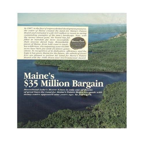 Downeast Environmental Award LMFB 4-96 | PDF