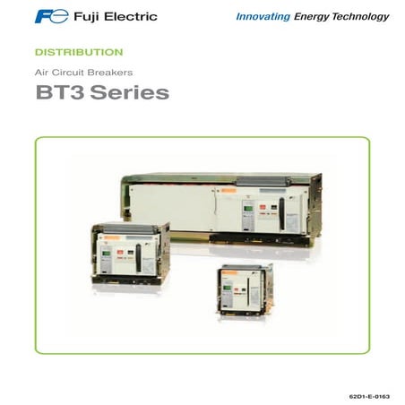 Air Circuit Breakers BT3 Series - Fuji Electric | PDF