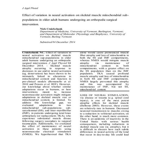 Aging of the somatosensory system. a translational perspective | PDF