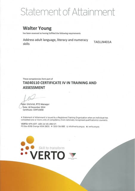 FSS Certificate | PDF