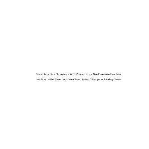 Wnba | PPTX