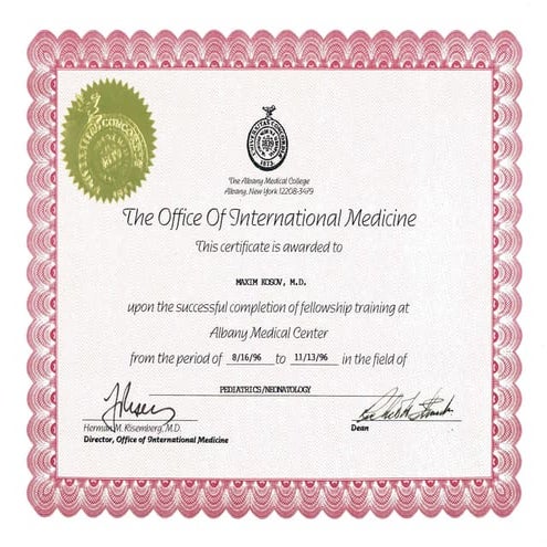 AMC Certificate | PDF