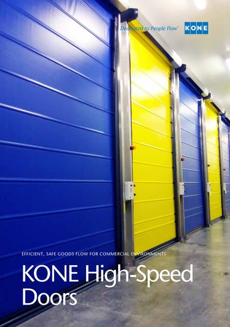 KONE Sliding Doors | PDF