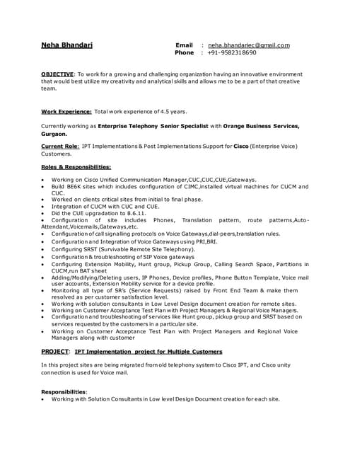 Abhinav Kumar_Senior System Executive_Cognizant Corp. | PDF