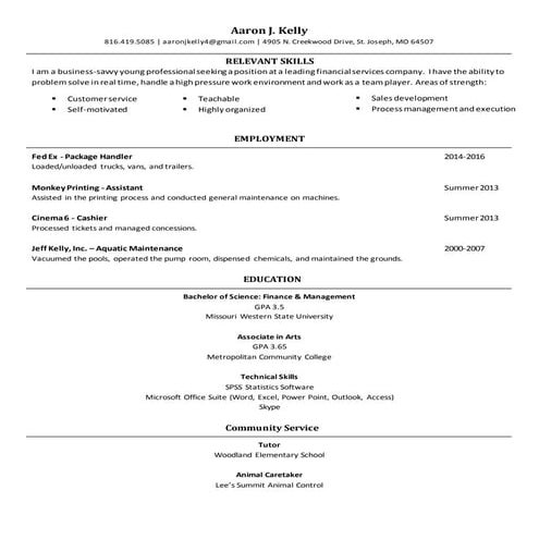 Tricia Bender Resume | PDF