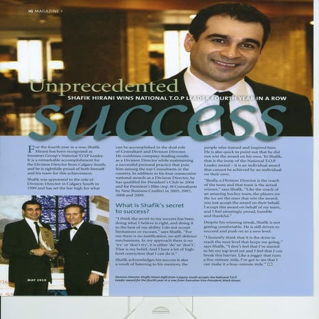 Shafik hirani introductionbooklet | PDF