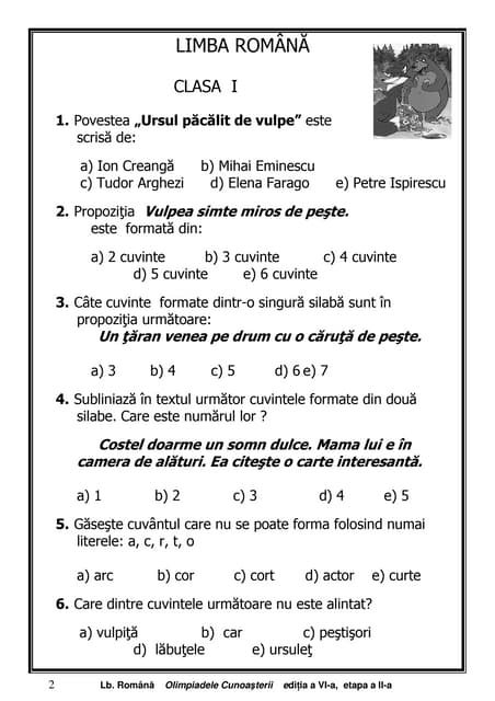 6654510 fise-limba-romana-clasa-i | PDF