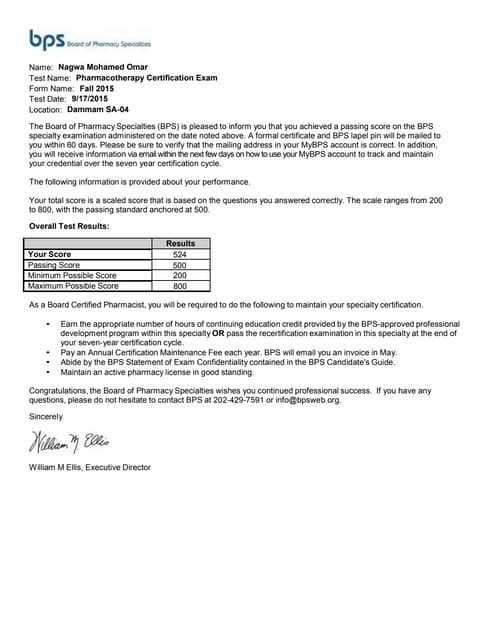 BPS certificate | PDF