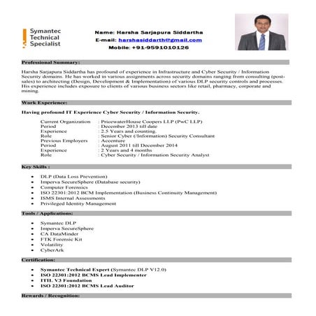 Harsha CV | DOC | Databases | Computer Software and Applications