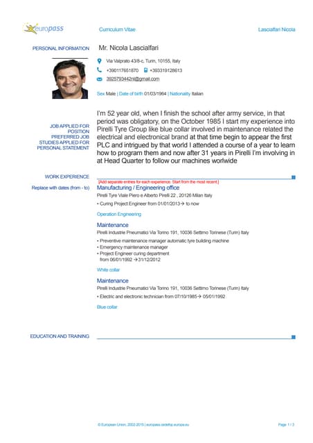 C.V Eng | PDF