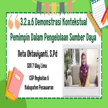 DEMONSTRASI-KONTEKSTUAL-MODUL-3-2.pdf guru penggerak | PPT