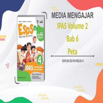 PPT Bab 6 Peta.pptx PEMBELAJARAN KELAS 4 | PPTX