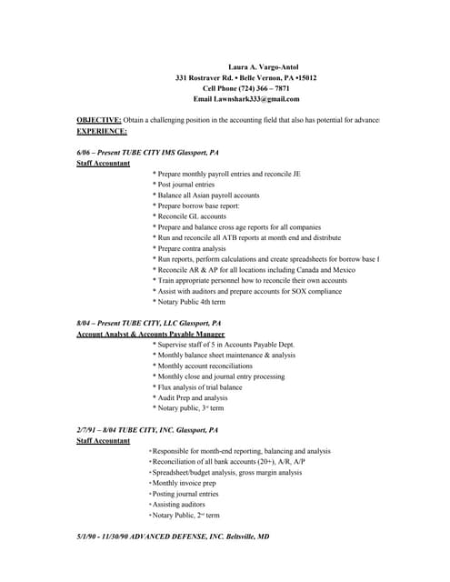 Resume 2015 @ Westinghouse - Phyllis | PDF