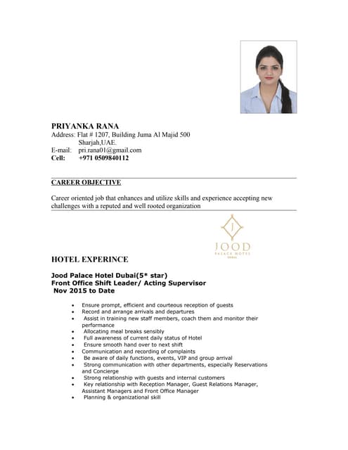 Duties and Responsibilities of Front Office.pptx