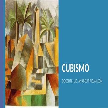 Cubismo | PPTX