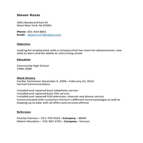 Resume | PDF