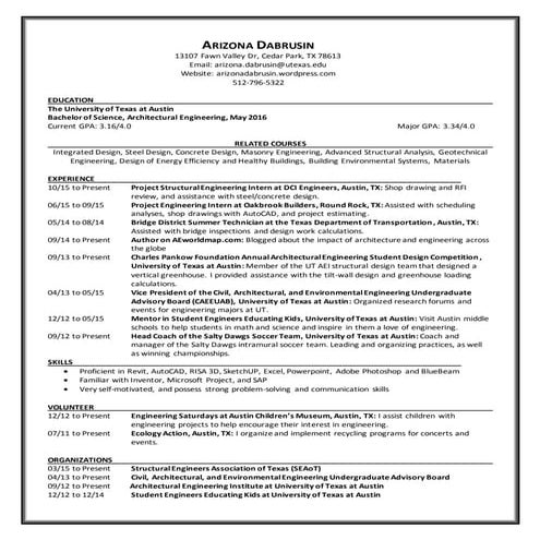 Resume | PDF