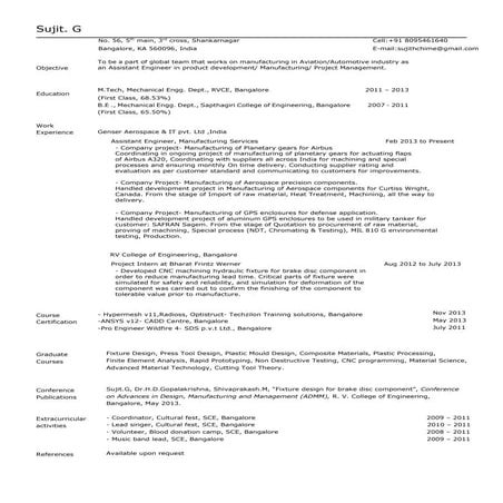 Sujit resume_new_2015 | PDF