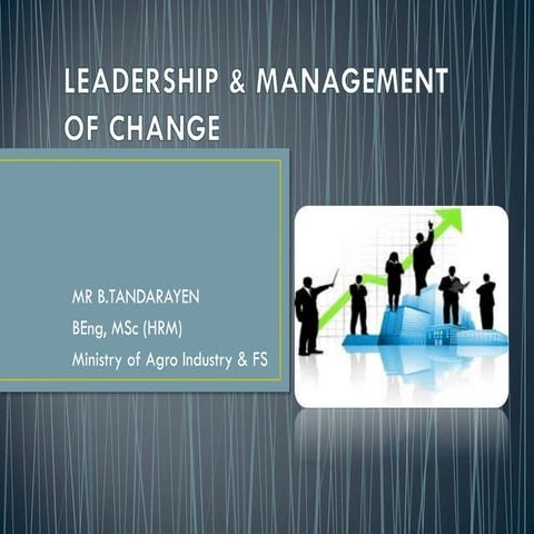 Leadeship and Management of change AG | PDF | Executive Leadership ...