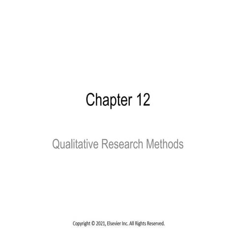 Qualitative Chapter 3 | PPTX