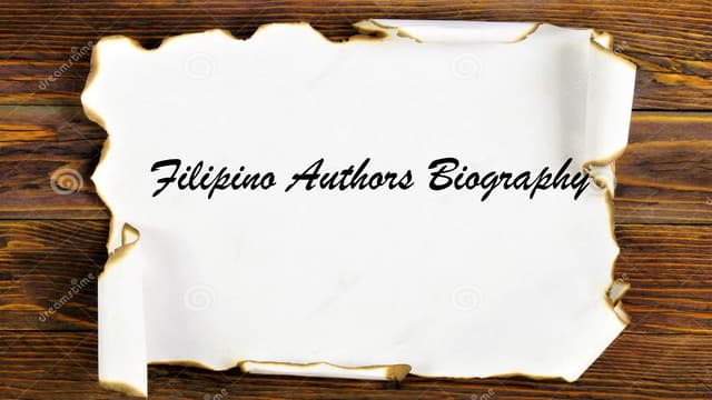 FAMOUS-AUTHORS-FROM-LUZON-AND-THEIR-NOTABLE-WORKS.pptx | Books and ...