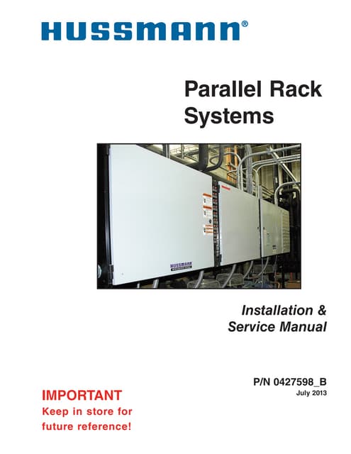 Master-Bilt Rack Installation Manual | PDF