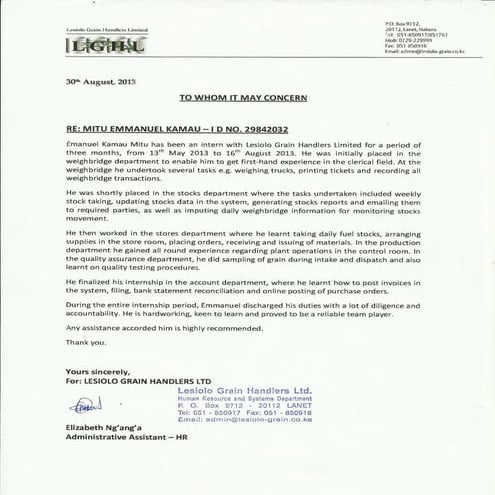 recommendation letter | PDF | Educational Assessment | Education