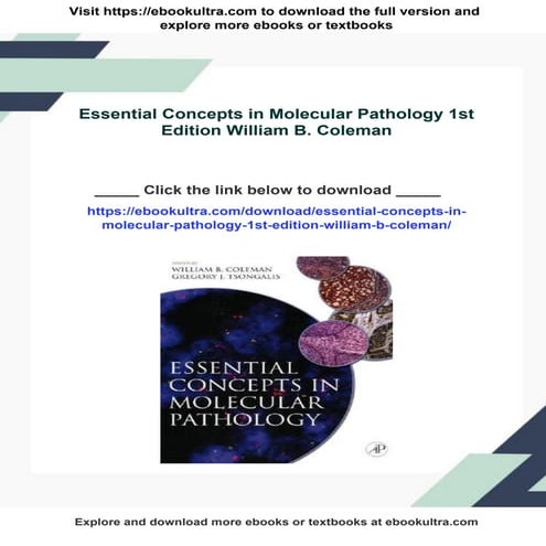 Cell And Tissue Based Molecular Pathology Raymond R Tubbs Do | PDF