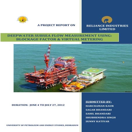 Final-Report_on_Deep_water_flow_measurement | PDF