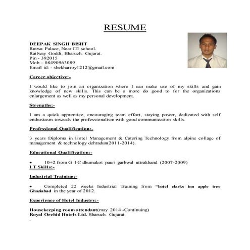 Sharon CV | DOC