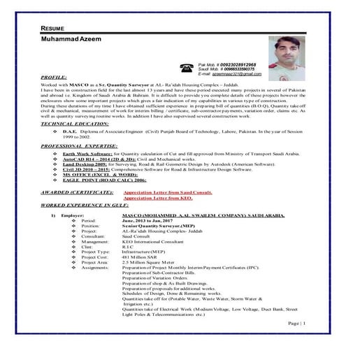 Jr. Civil Engineer Portfolio | PDF