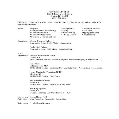 Current resume stacy harris | DOCX