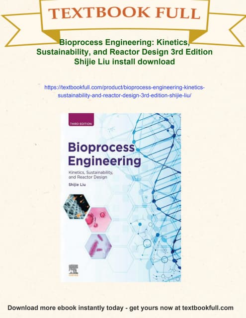 Bioprocess engineering | PPTX