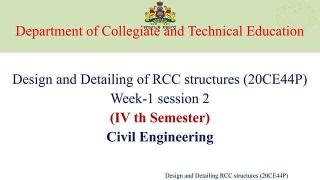 Limit state, working stress, ultimate load method - Detailed Concept | PPTX