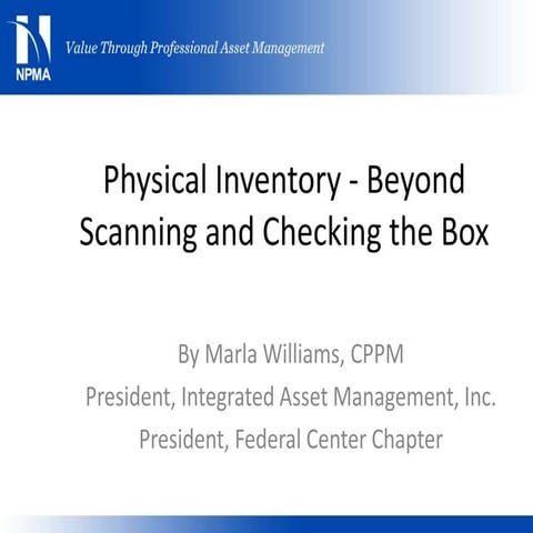 Understanding Physical Inventory | PDF