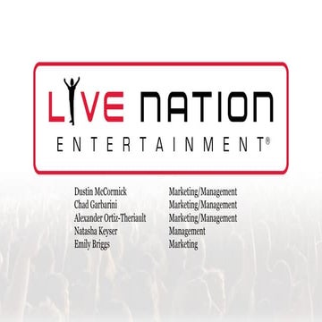 Live Nation Final Presentation | PDF