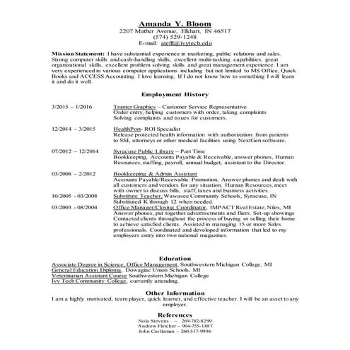 Amandasresume | DOCX