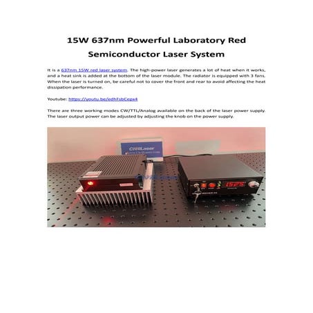 1550nm 10KW Peak Power Pulse Nanosecond Fiber Laser | DOC