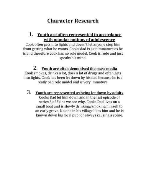 Character design process | PDF