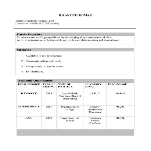 ranjith_resume | PDF