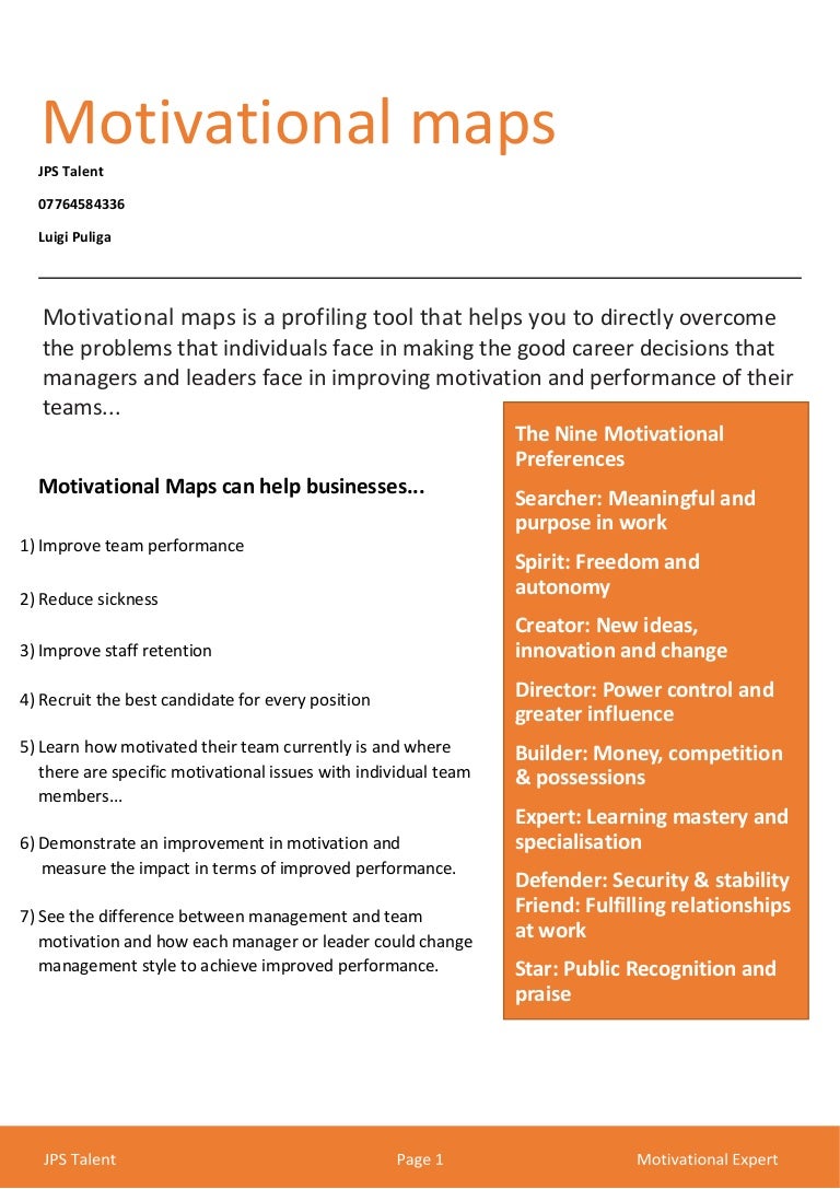 JPS Motivational Map brochure1)