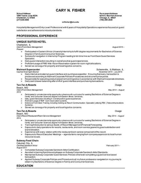 Eric Stewart Resume | PDF
